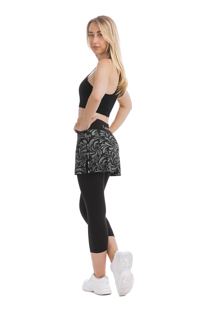 Pohodlné skort s vysokým pasem | Lanuma